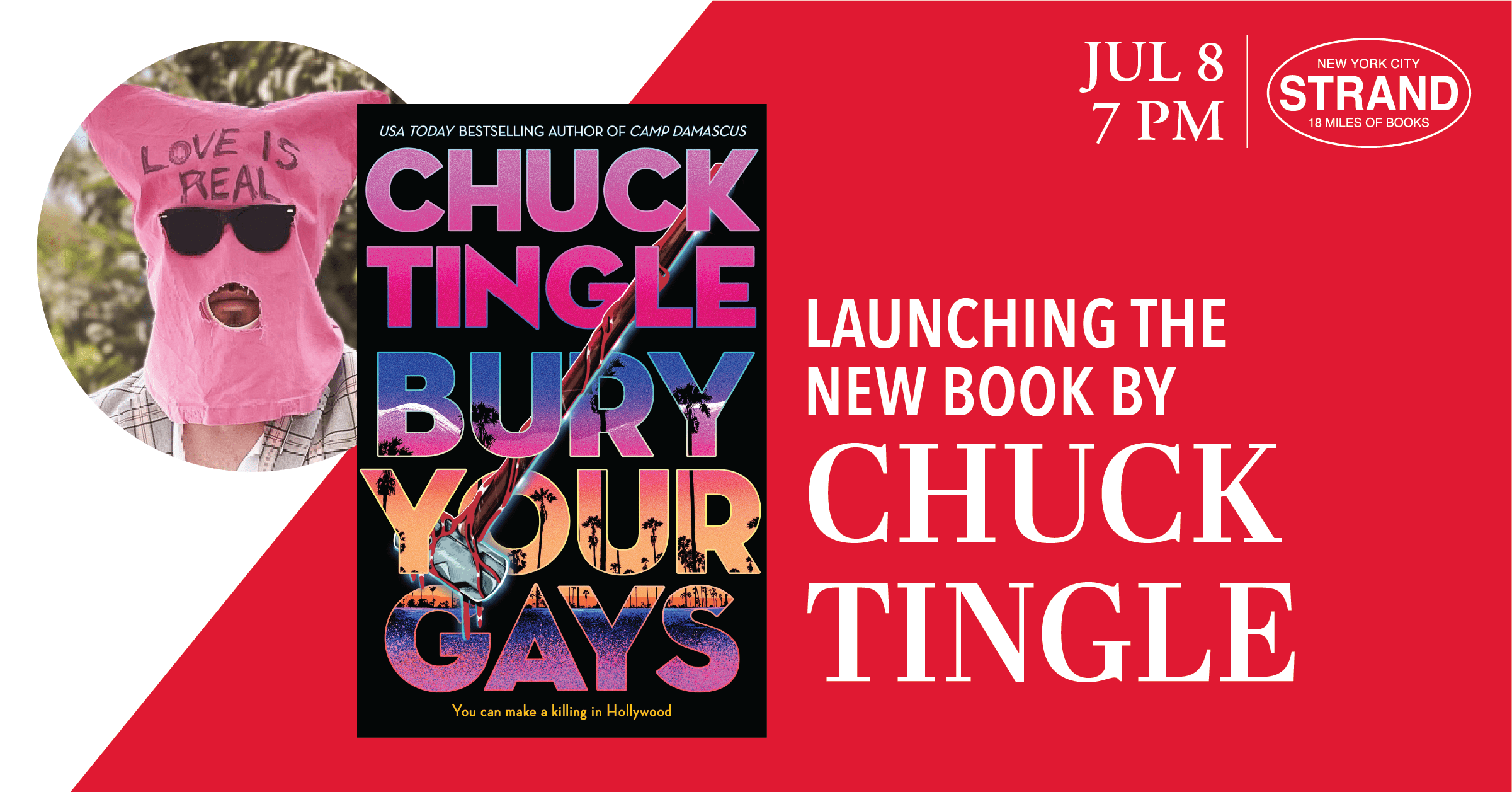 Chuck Tingle: Bury Your Gays, A New Novel | To Do NYC