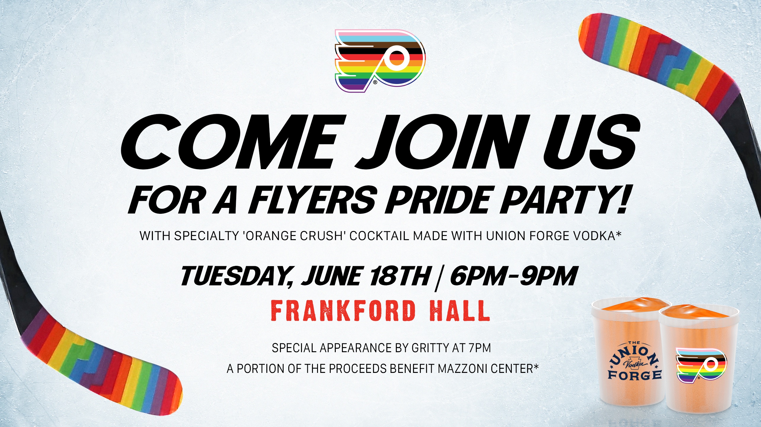 Flyers Pride Party with Union Forge Vodka | To Do NYC