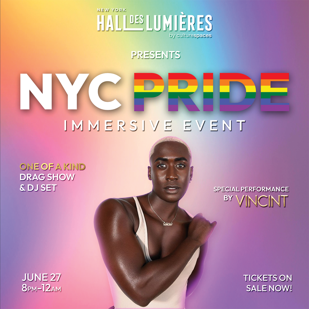 Immersive Pride Celebration at Hall des Lumières | To Do Queens