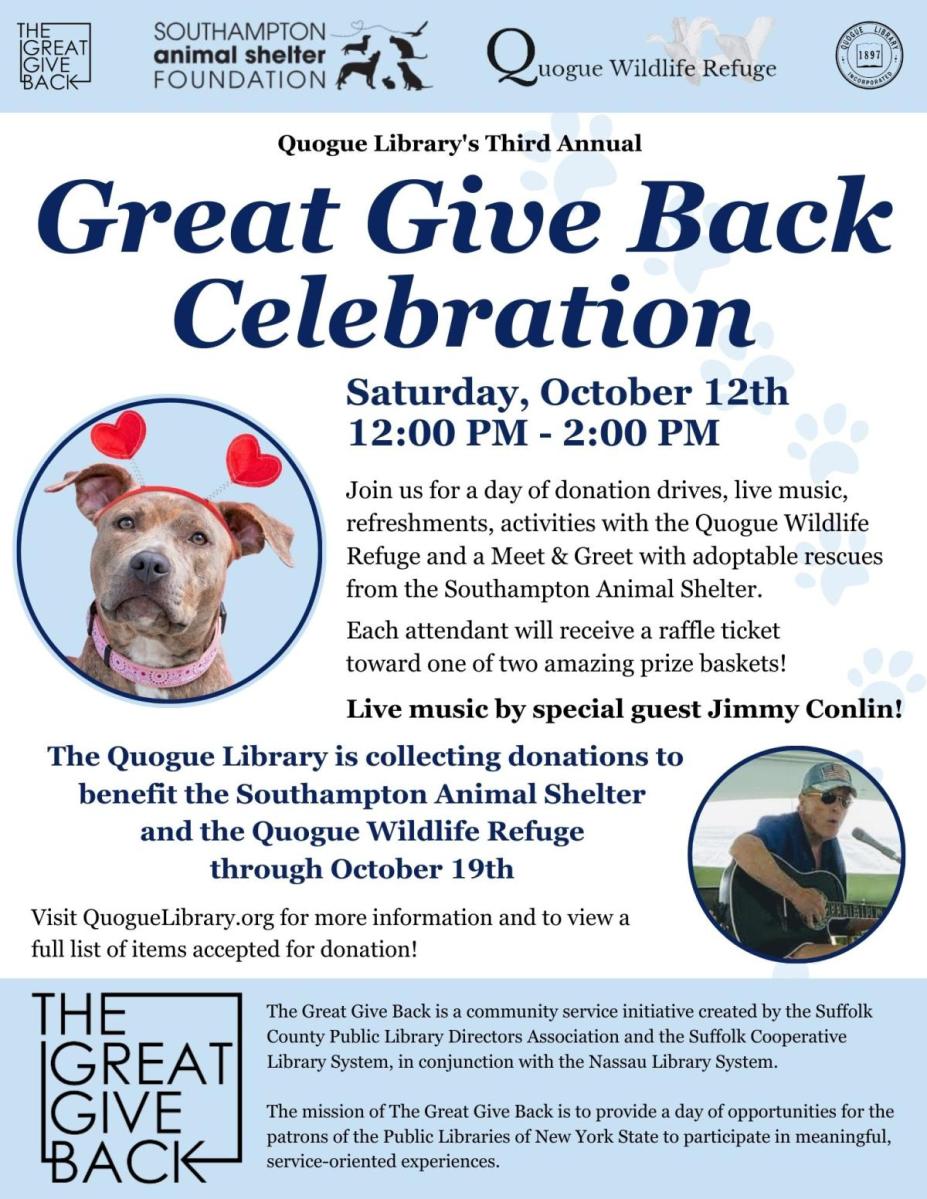 The Great Give Back Celebration | To Do NYC